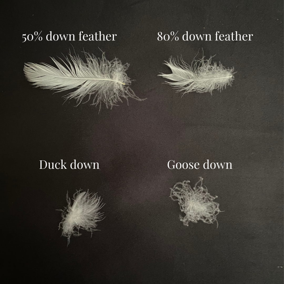 Natural bedding inners for pure luxury